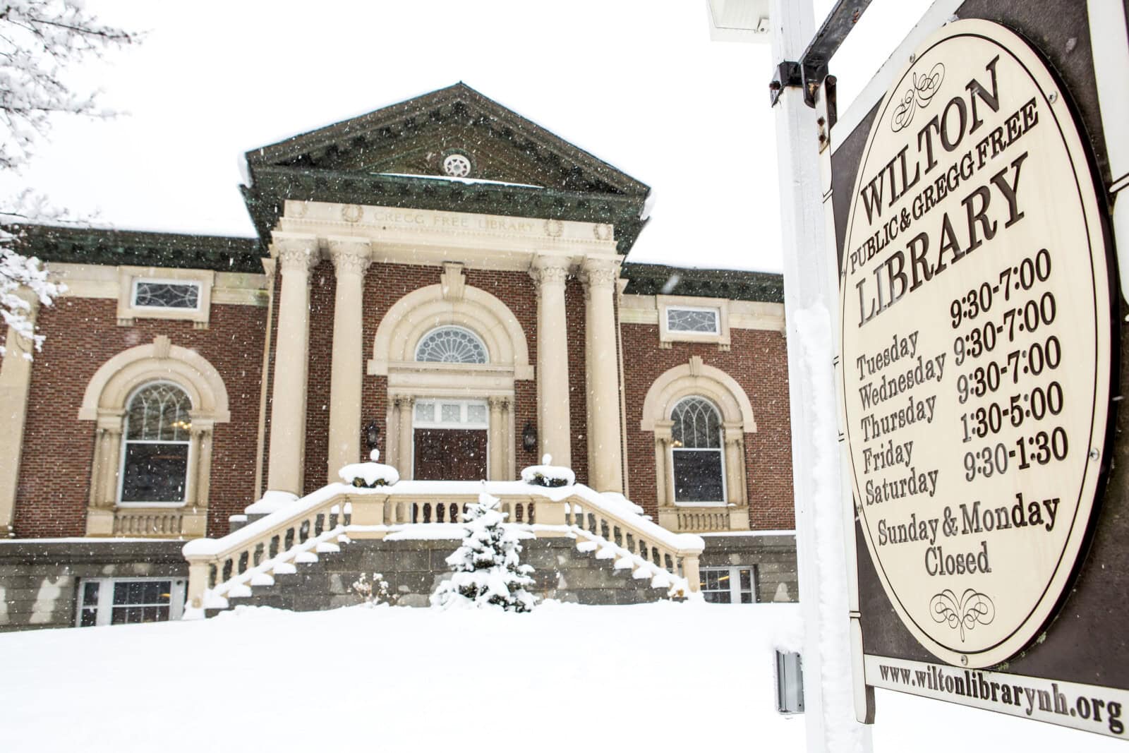 Our Historical Building | Wilton Public & Gregg Free Library